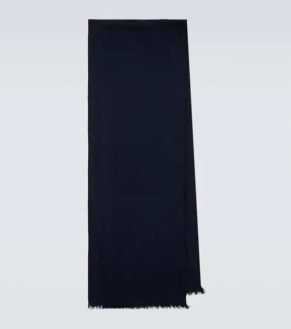 Gucci Wool And Silk Scarf