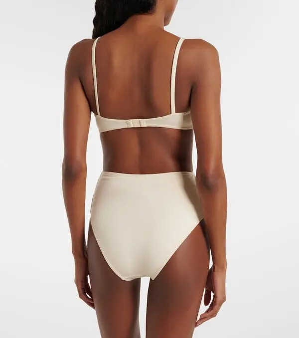 ERES Bloom Bikini Top - Beige