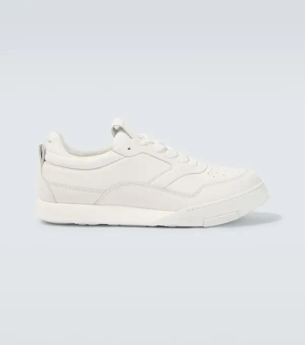 Givenchy Leather Lace-up Sneakers - White