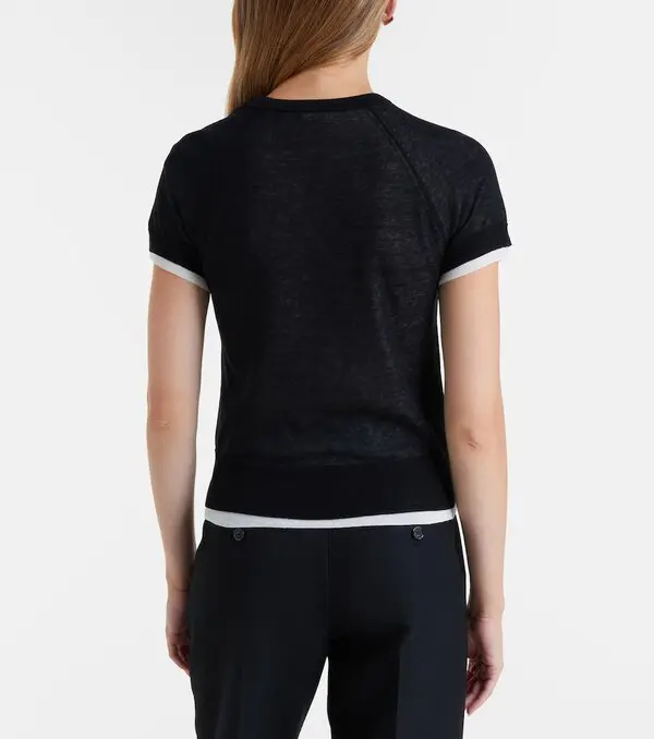 Vince Cotton-blend T-shirt