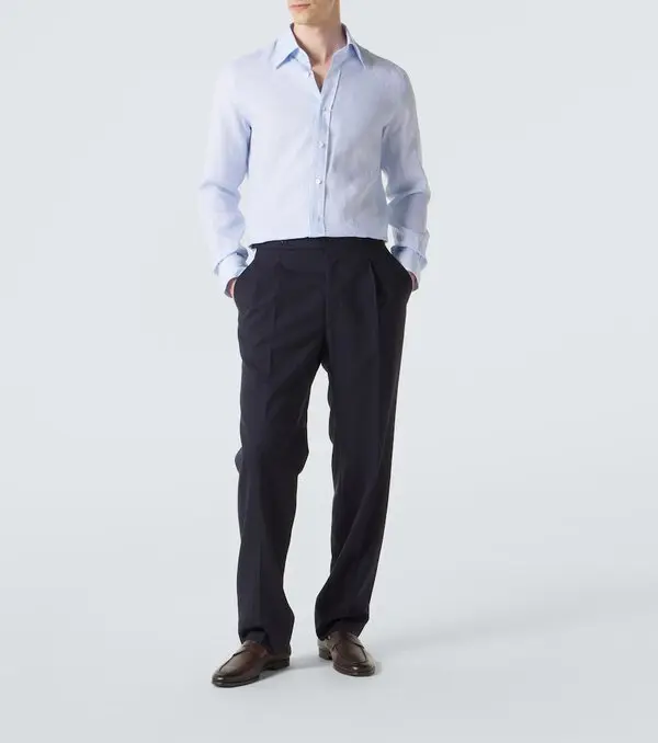 Thom Sweeney Linen Shirt