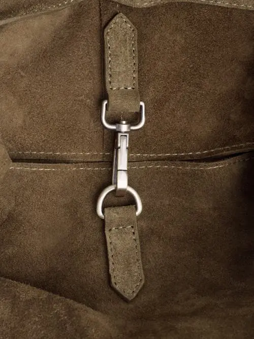 CELTIC & CO. Suede Slouchy Shoulder Bag