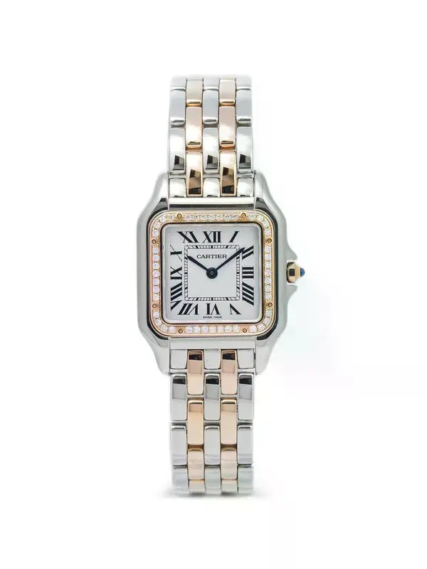 Cartier Panthère Diamond Watch - Silver