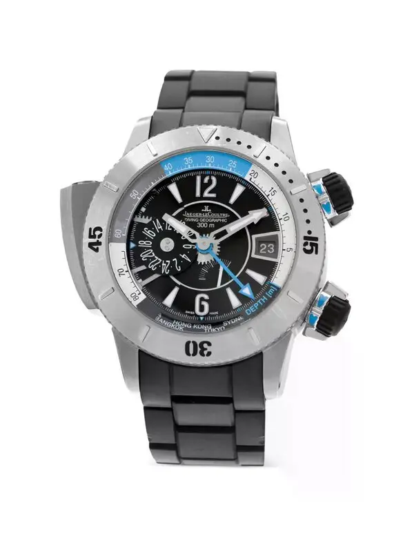 JAEGER-LECOULTRE Master Compressor Diving Pro Geographic 46mm Watch - Black
