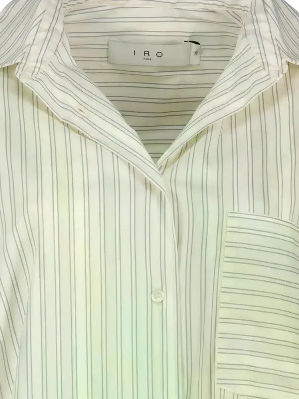 IRO PARIS Striped Long-sleeve Shirt