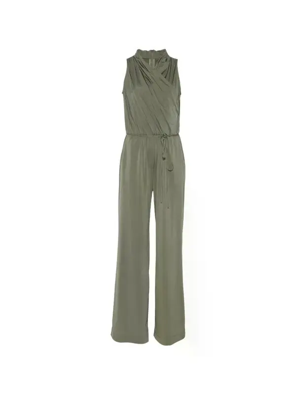 LUISA CERANO Sleeveless Jumpsuit - Green