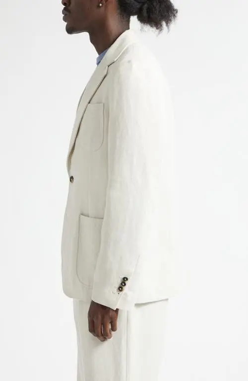 NOAH Hemp Canvas Sack Sport Coat