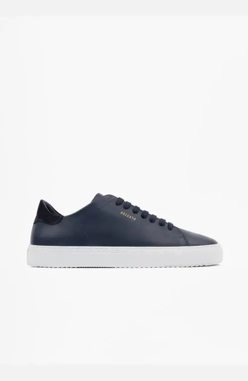 Axel Arigato Clean 90 Lace Up Sneakers - Navy