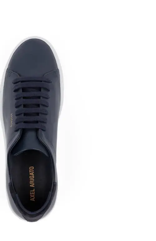 Axel Arigato Clean 90 Lace Up Sneakers - Navy