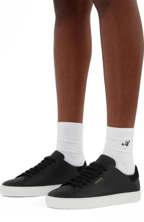 Axel Arigato Clean 90 Leather Sneakers - Black