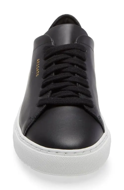 Axel Arigato Clean 90 Leather Lace-up Sneakers - Black