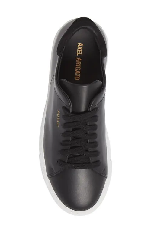 Axel Arigato Clean 90 Leather Lace-up Sneakers - Black