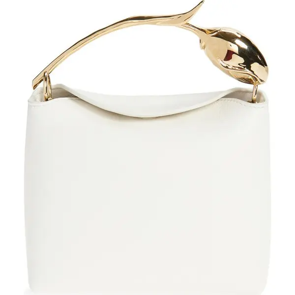 Erdem Mini Bloom Bag - Porcelain