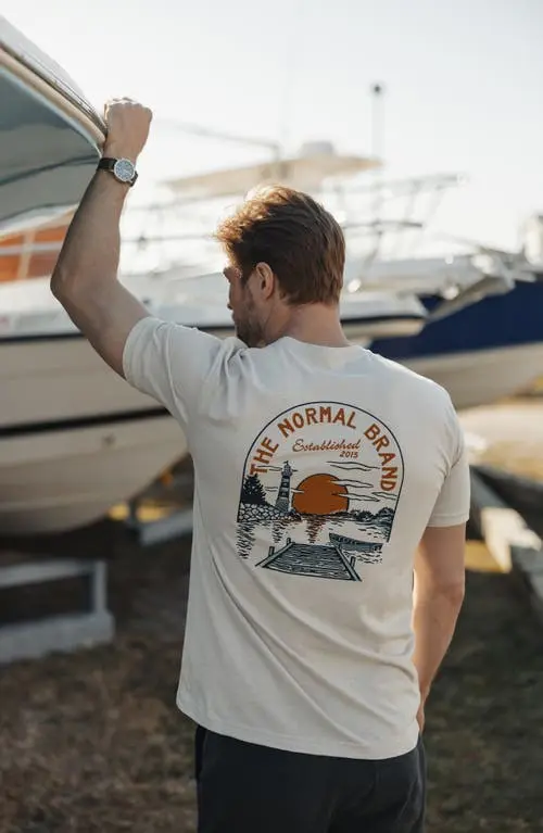 THE NORMAL BRAND Dockside Graphic T-shirt