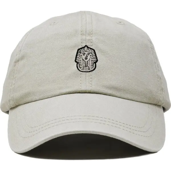DALIX Pharaoh Dad Cap - Washed Stone White