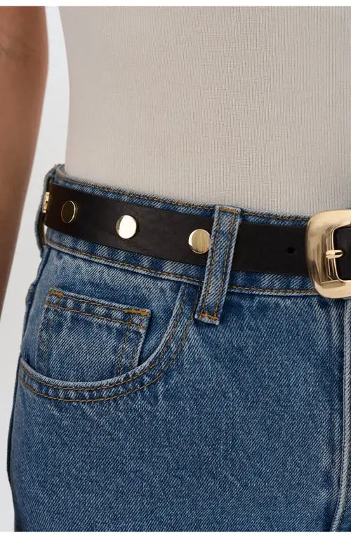 LAMARQUE Hamptons Leather Belt
