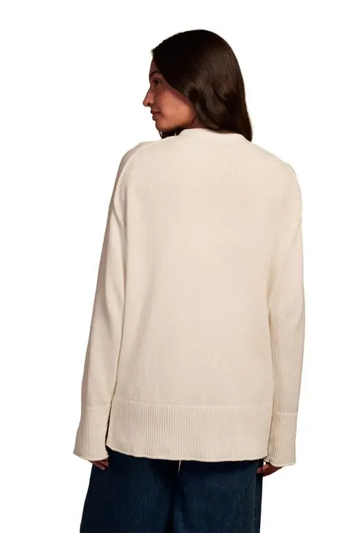 CELTIC & CO. Drop Shoulder Slouch Cardigan