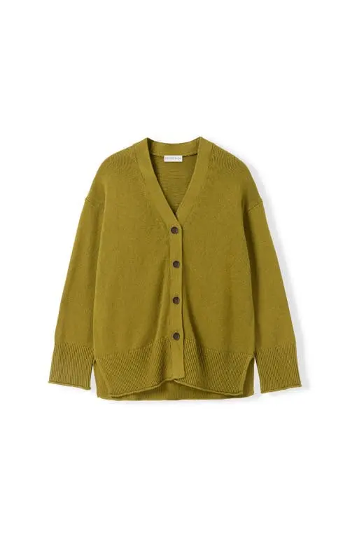 CELTIC & CO. Drop Shoulder Slouch Cardigan