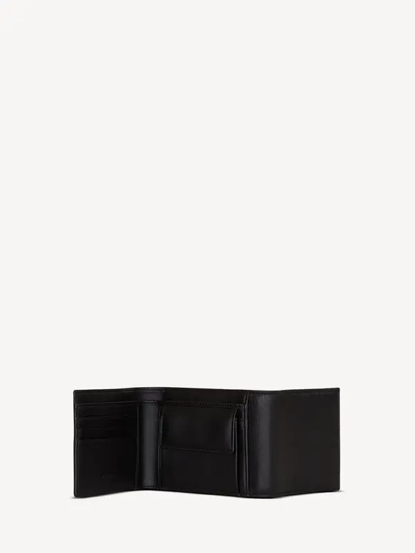 Balmain Smooth Leather Trifold Wallet