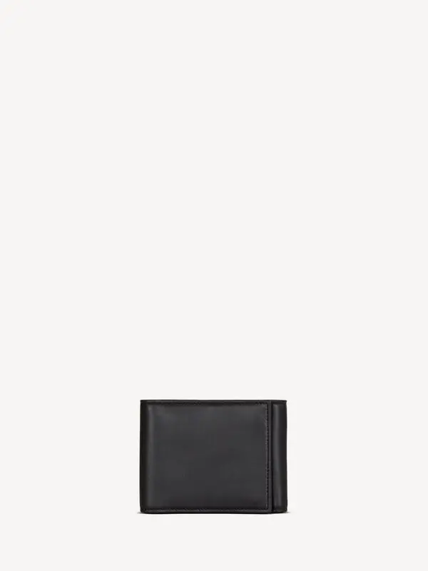 Balmain Smooth Leather Trifold Wallet