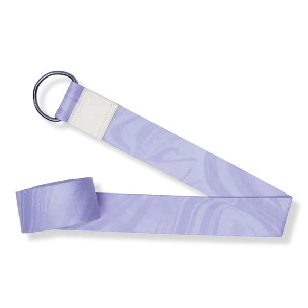 YOGA DESIGN LAB Printed Yoga Strap 8 Feet - Lavender