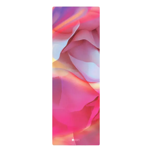 YOGA DESIGN LAB 1.5mm Combo Travel Yoga Mat - Rose