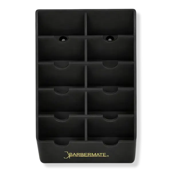 BARBERMATE Clipper Blade Organizer Rack - Black