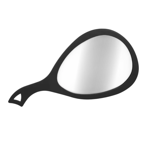 BARBERMATE Teardrop Mirror - Black