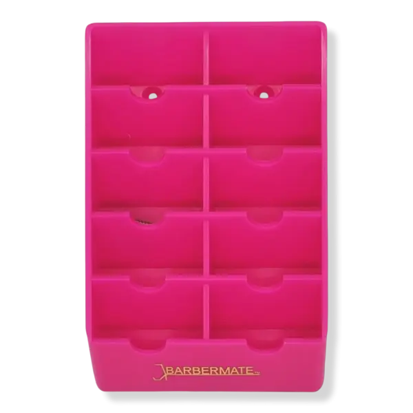 BARBERMATE Clipper Blade Organizer Rack - Pink