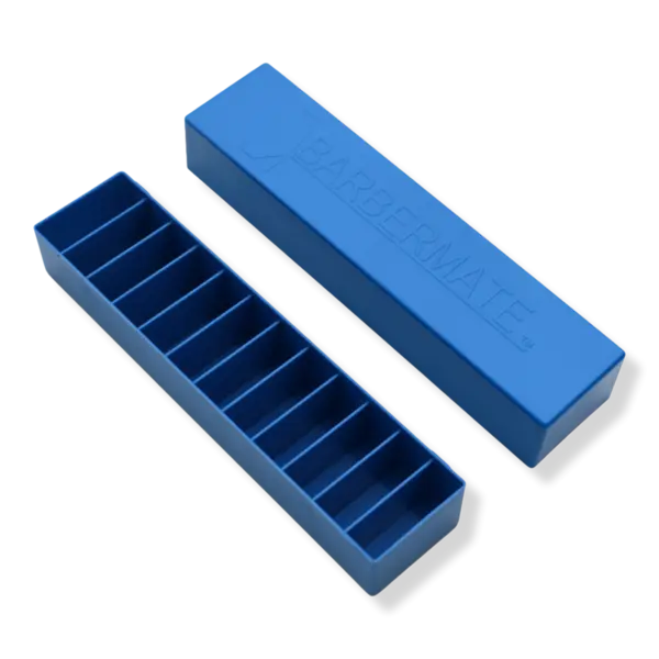 BARBERMATE Clipper Blade Caddy Blade Organizer - Blue
