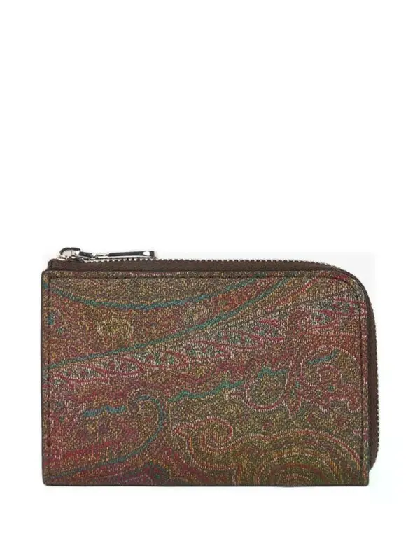 Etro Arnica Wallet - Brown