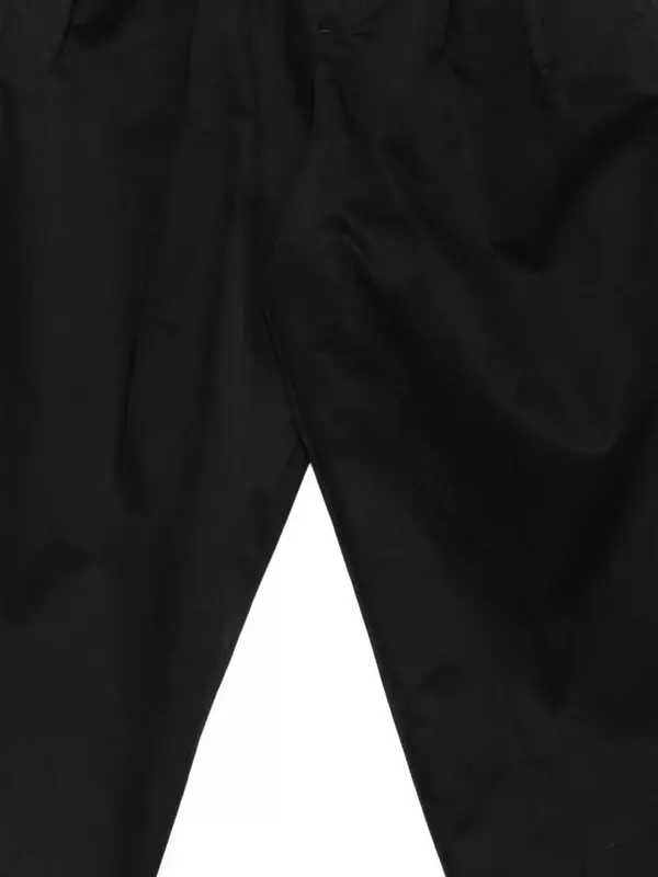 LOW BRAND Stud-embellished Pleated Trousers