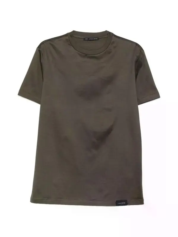 LOW BRAND B134 Logo-patch T-shirt - Green