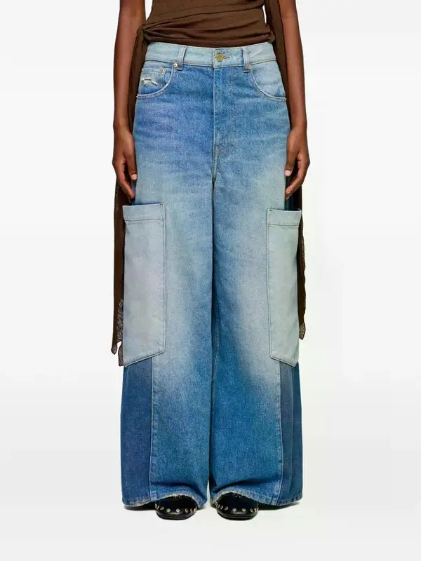 GANNI Panelled Jeans