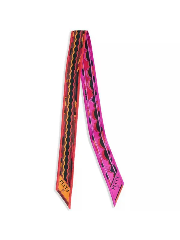 Emilio Pucci Silk Scarf - Pink