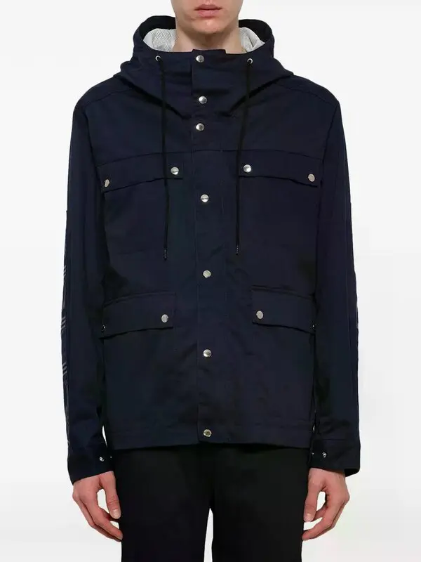 Kenzo Logo Print Parka