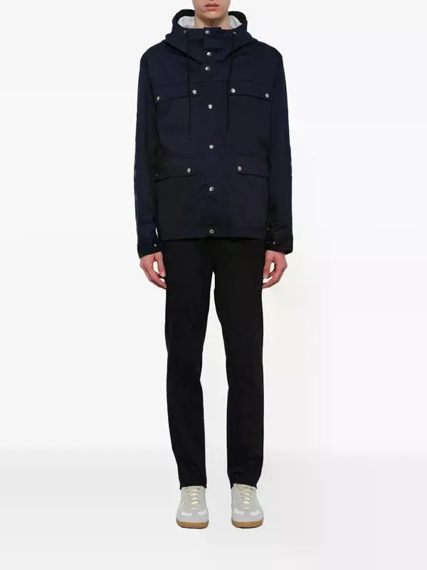 Kenzo Logo Print Parka