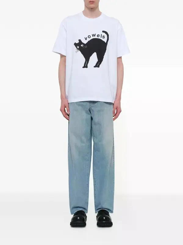 VOWELS Kitty Graphic-print T-shirt