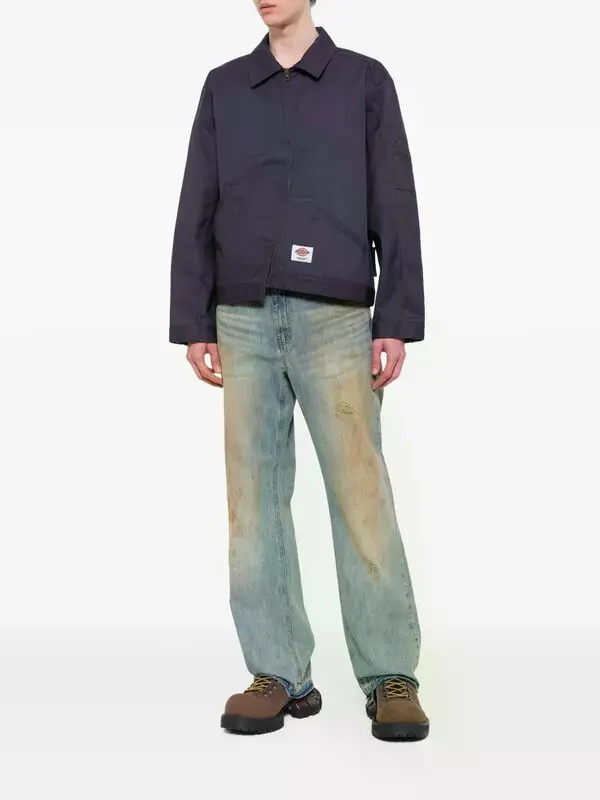 Undercover X Dickies Curved-zip Shirt Jacket