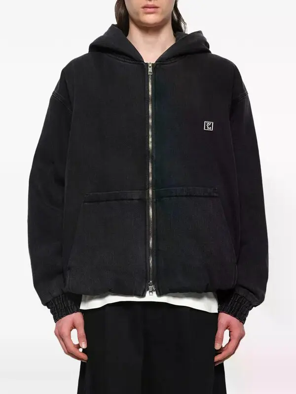 WOOYOUNGMI Dyed Denim Hoodie