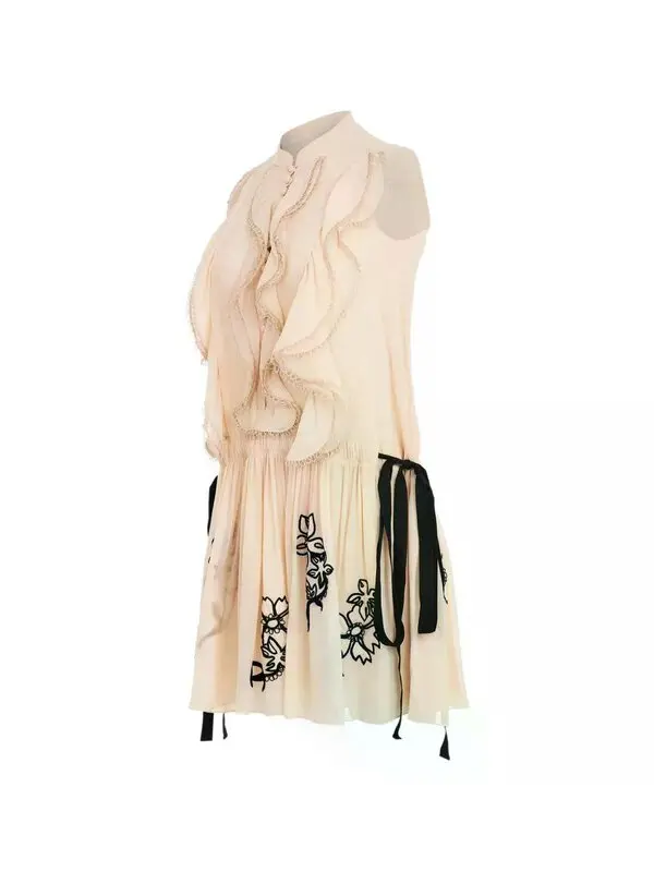 Chloé Ruffled Silk Dress