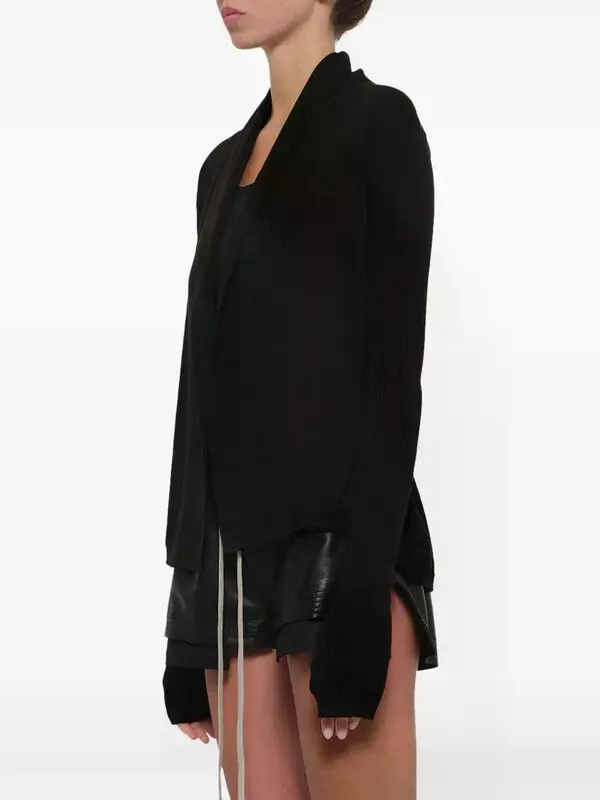 Rick Owens Naska Asymmetrical Cardigan