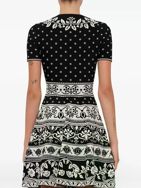 Alexander McQueen Floral-print Mini Dress