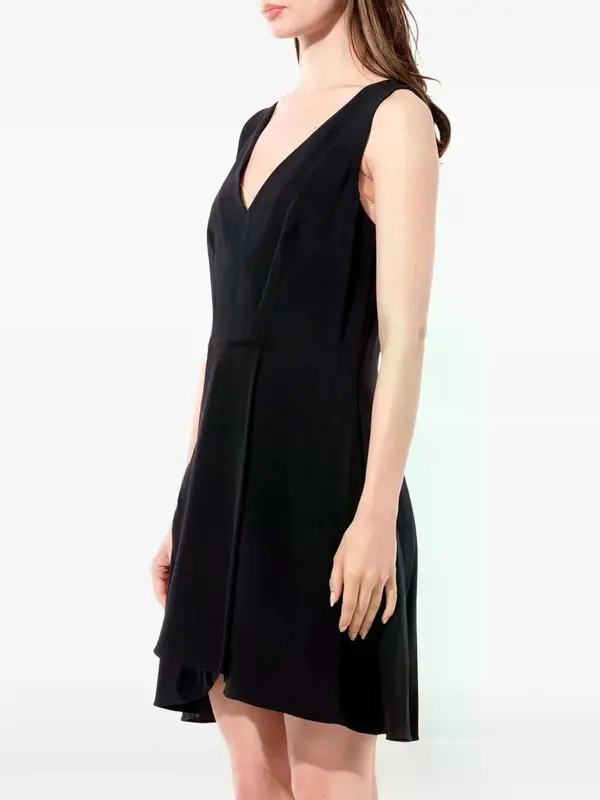 Balenciaga Sleeveless V-neck Midi Dress