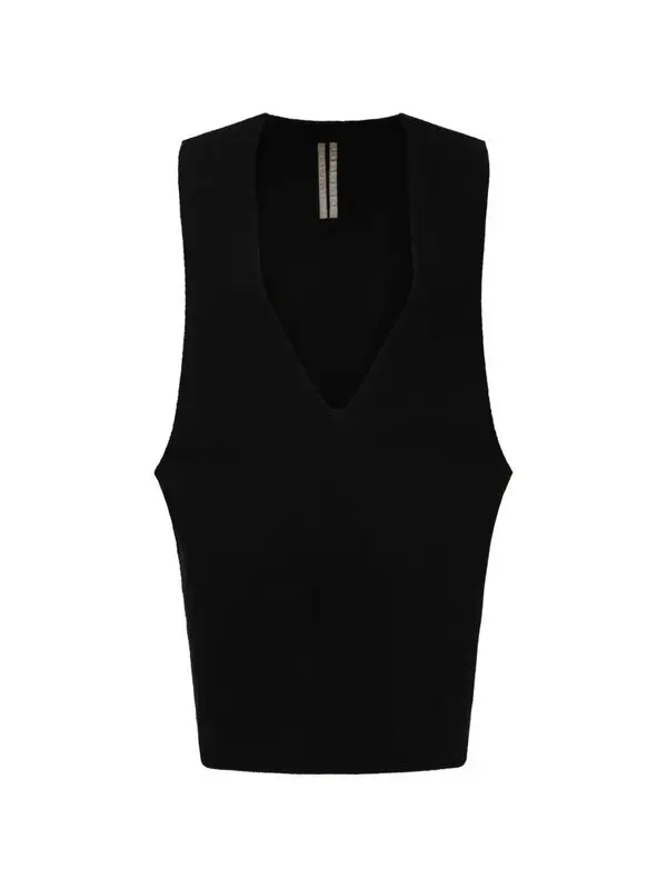 Rick Owens V-neck Tank Sweater