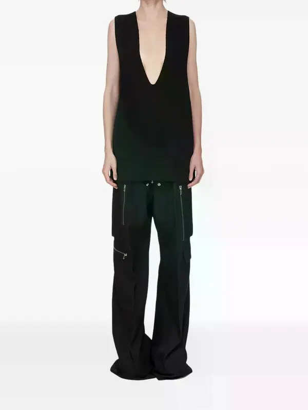 Rick Owens V-neck Tank Sweater