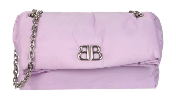 Balenciaga Monaco Medium Recycled Chain Bag