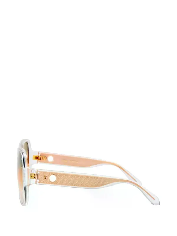 Linda Farrow Oversized Frame Sunglasses