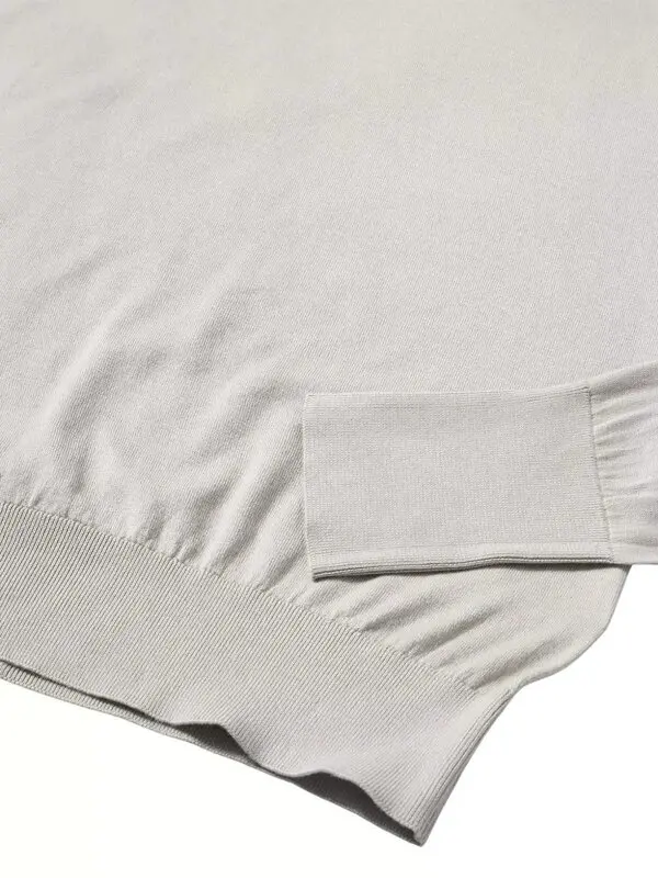 FORTELA Finchley Cotton-knit Polo Shirt - Grey