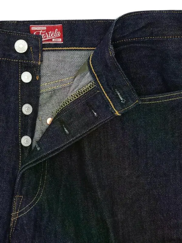 FORTELA 914 Leo Japan Selvedge Jeans - Blue